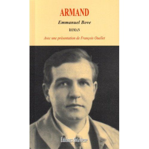 Armand - Emmanuel Bove - SensCritique