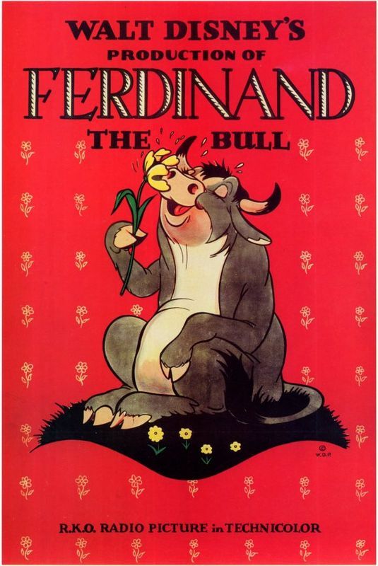 Ferdinand le taureau - Court-métrage d'animation (1938) - SensCritique