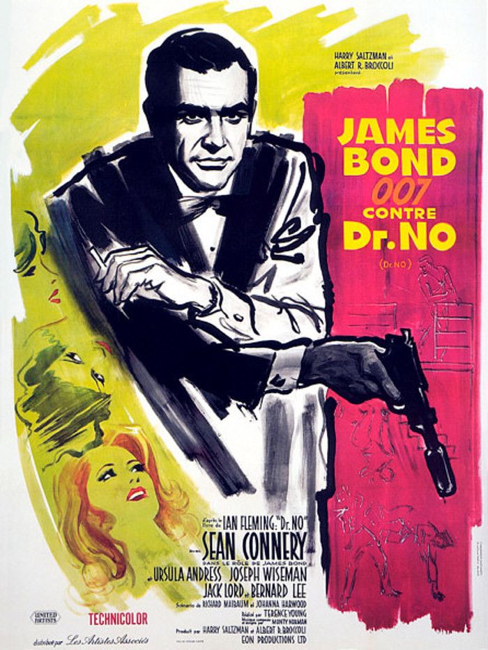 Affiches, posters et images de James Bond 007 contre Dr. No (1962)