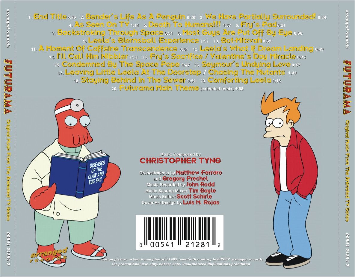 Futurama (OST) - Christopher Tyng - SensCritique