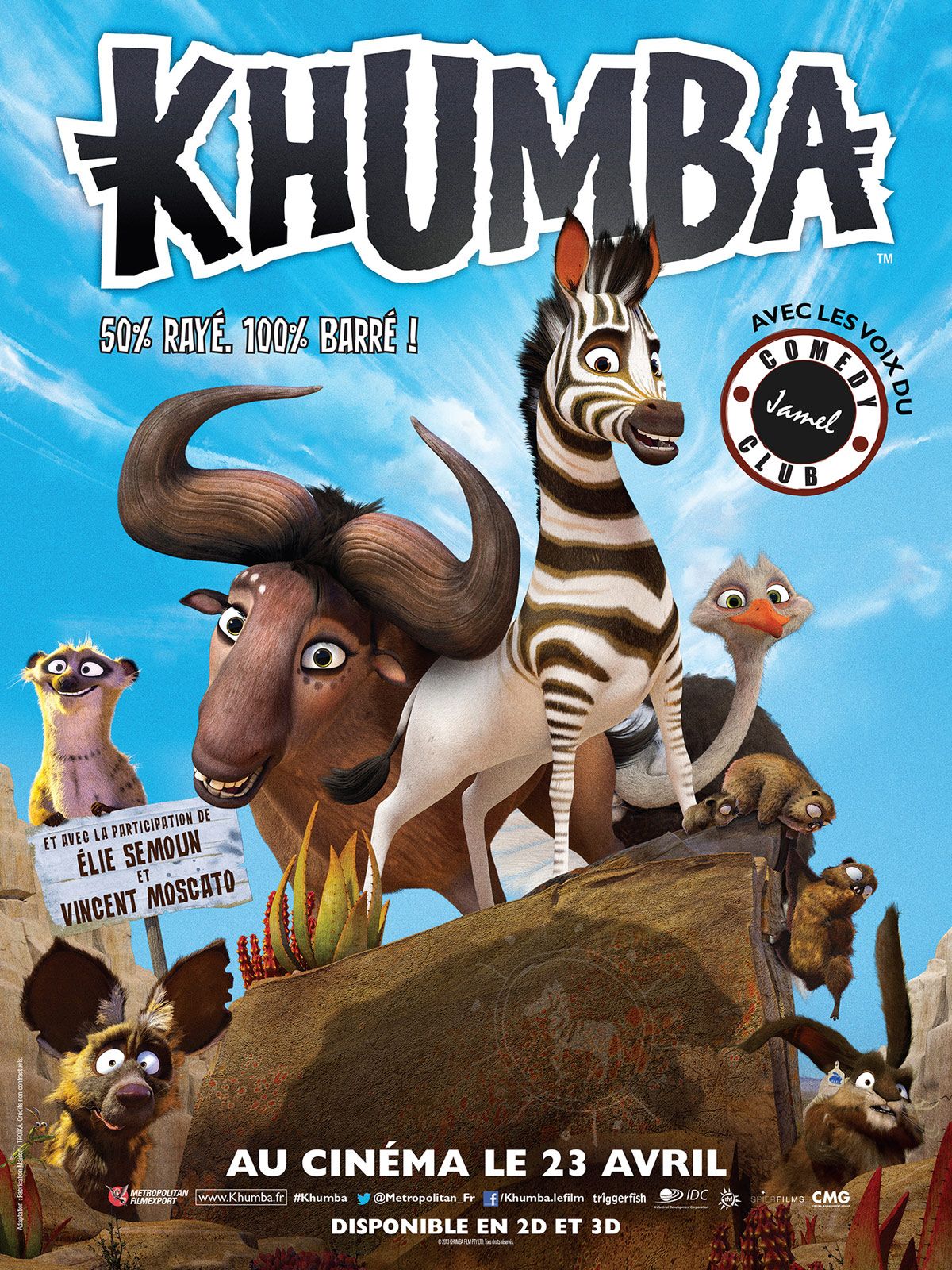 Khumba - Long-métrage d'animation (2013) - SensCritique