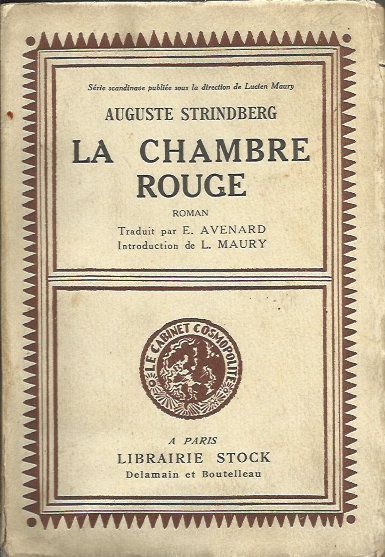 La chambre rouge - August Strindberg - SensCritique