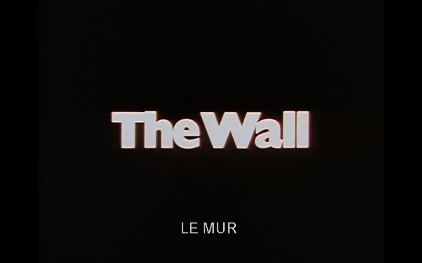 Le Mur - Court-métrage - SensCritique