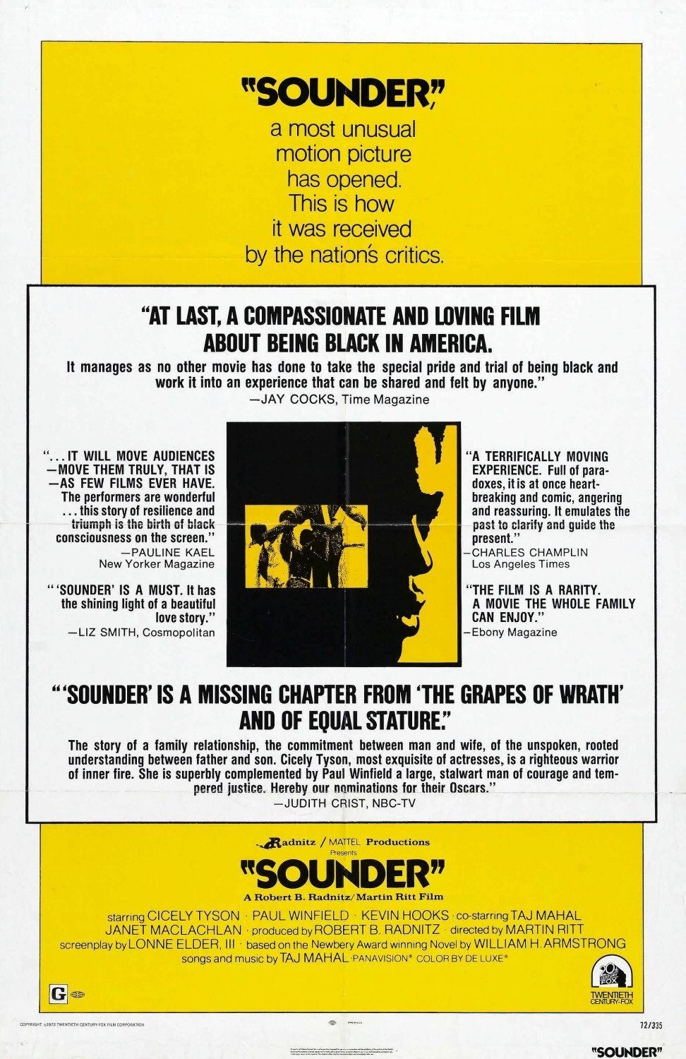 Sounder - Film (1972) - SensCritique