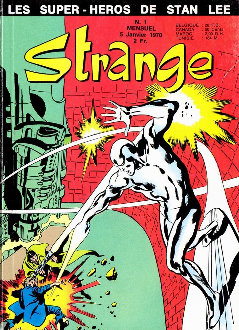 Strange - Jean Frisano, Jack Kirby, Steve Ditko et Stan Lee