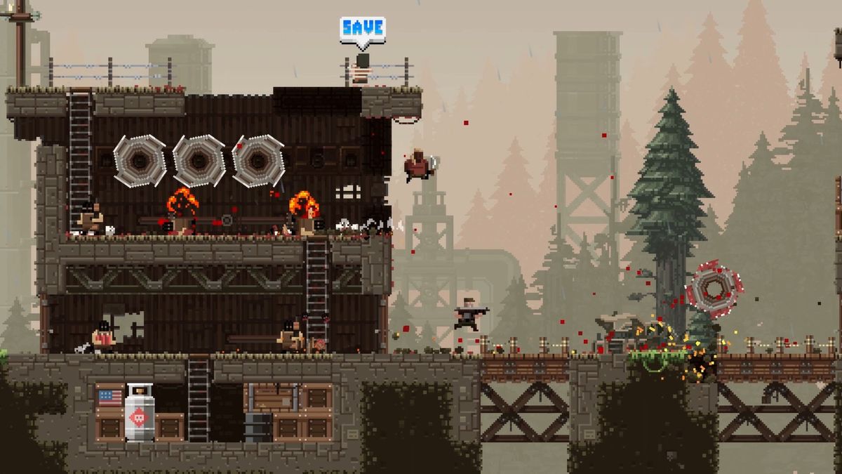 Expendabros - Broforce: The Expendables Missions (2014) - Jeu vidéo