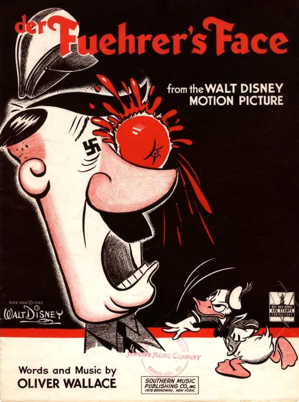 Affiches, posters et images de Der Fuehrer's Face (1943)