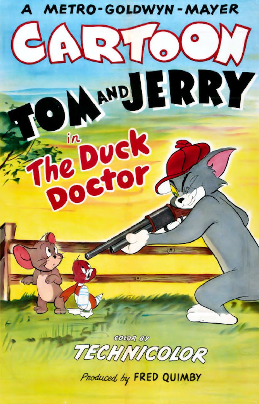 Tom and Jerry - The Duck Doctor - Court-métrage d'animation (1952)