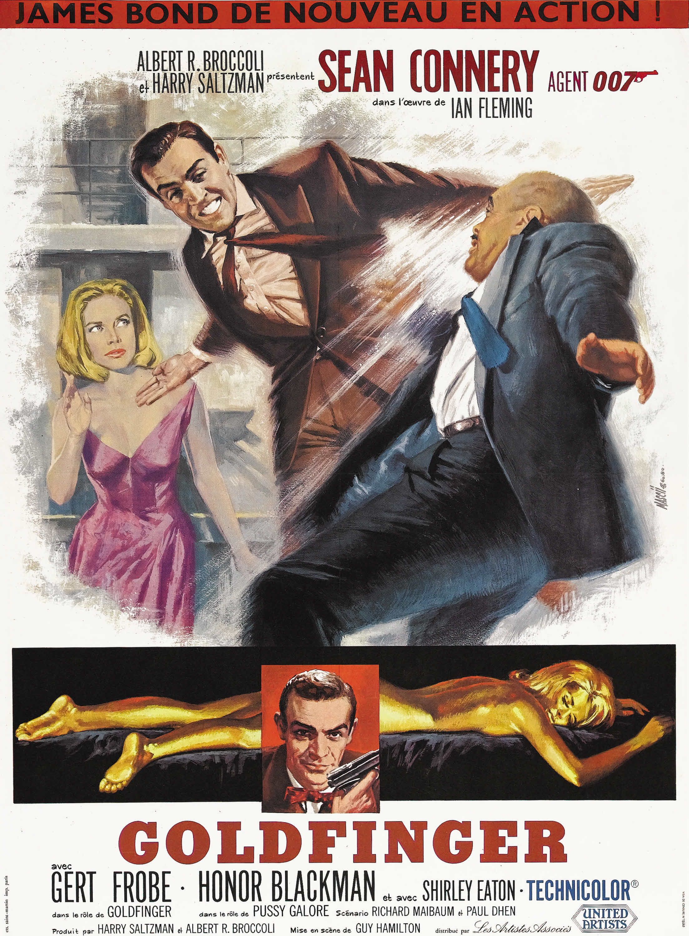 Affiches, posters et images de Goldfinger (1964) - SensCritique