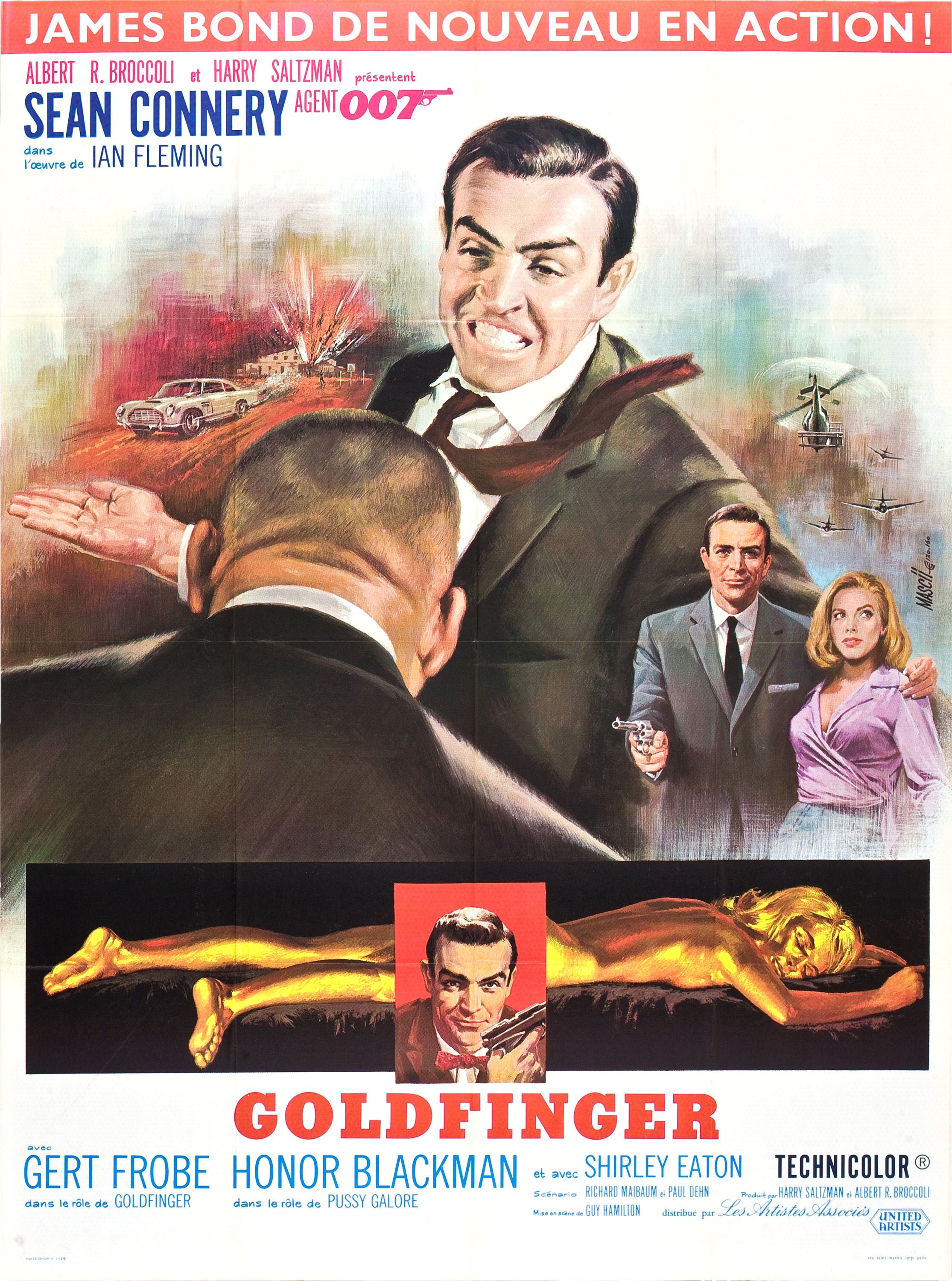 Affiches, posters et images de Goldfinger (1964) - SensCritique