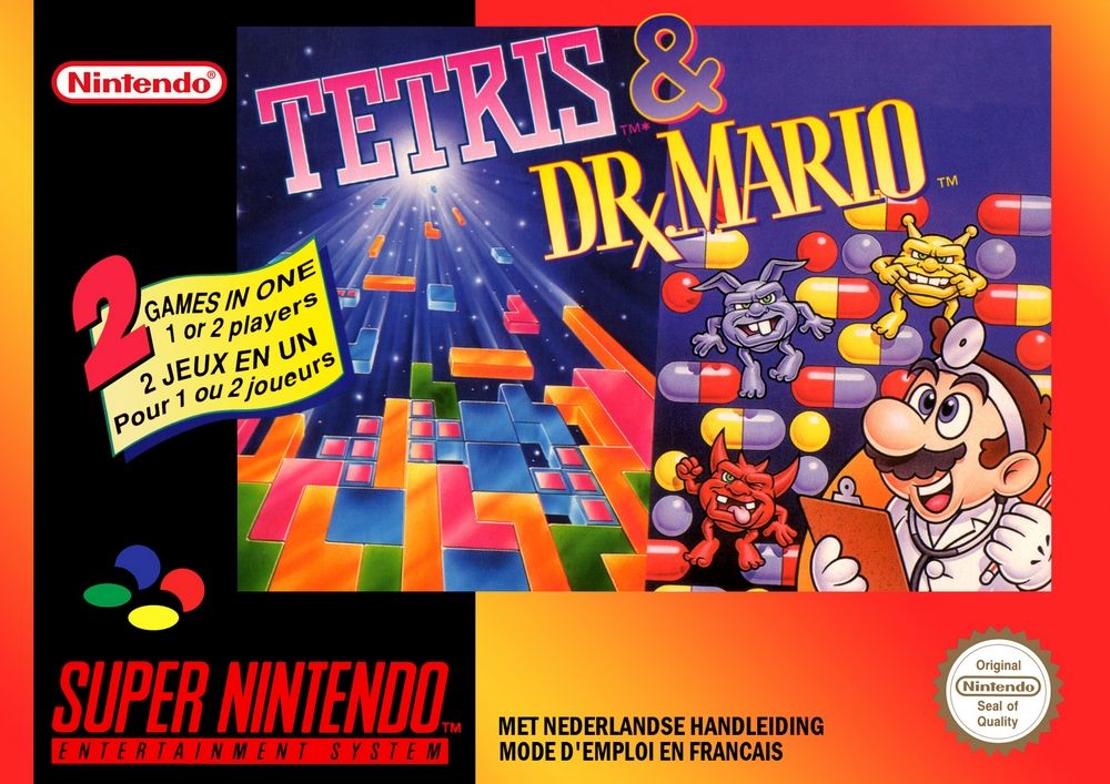 Tetris & Dr Mario (1995) - Jeu vidéo - SensCritique