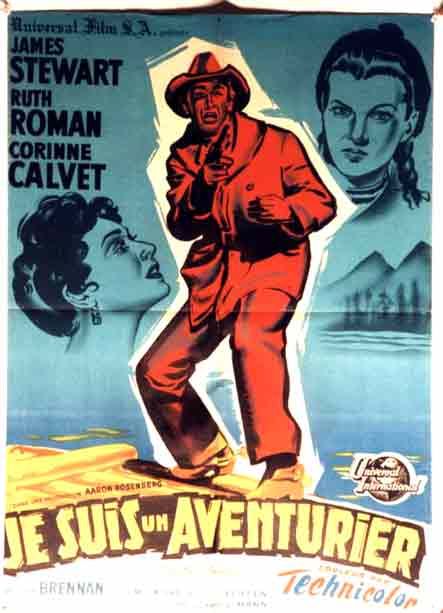 Affiches, posters et images de Je suis un aventurier (1954)