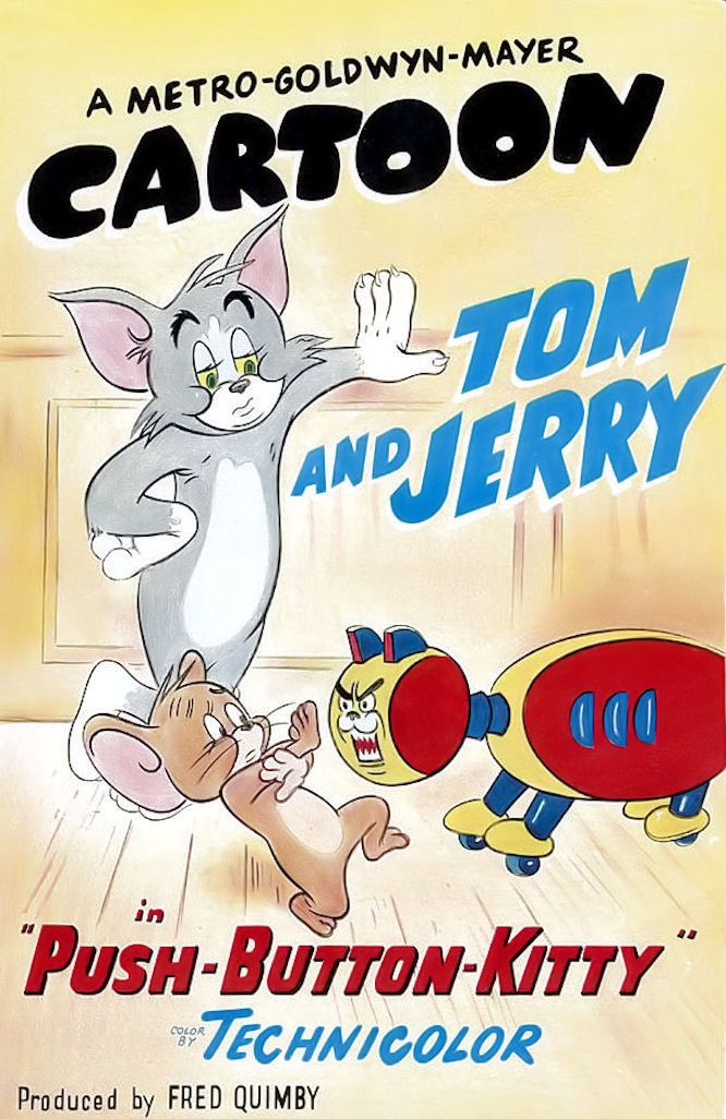Tom and Jerry - Push-Button Kitty - Court-métrage d'animation (1952)