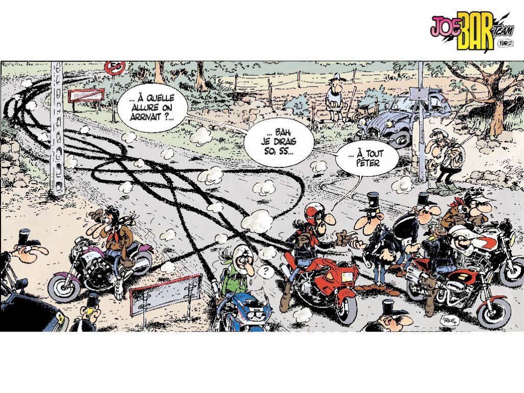 Affiches, posters et images de Joe Bar Team, tome 1 (1990)