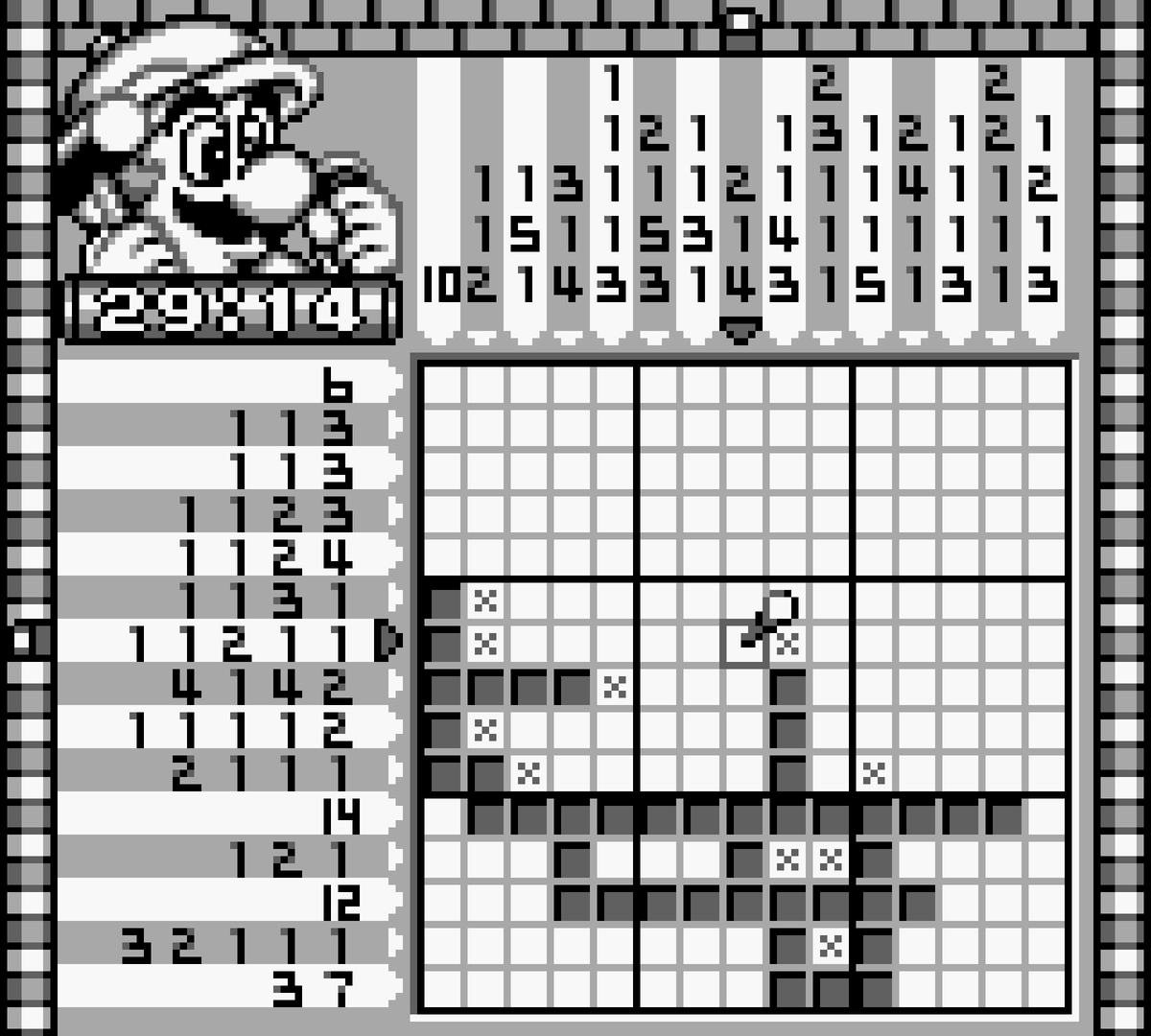 Mario's Picross (1995) - Jeu vidéo - SensCritique