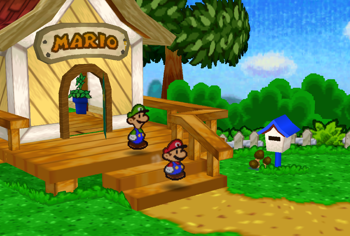 Paper Mario (2000)- Jeu vidéo - SensCritique
