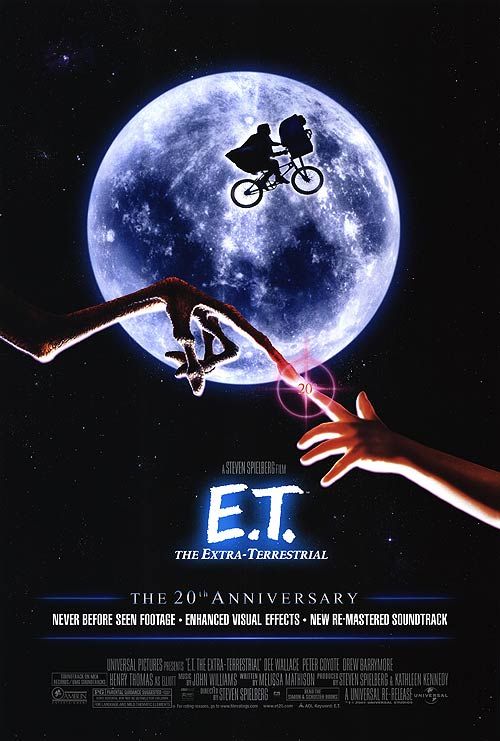 Affiches, posters et images de E.T. l'extra-terrestre (1982)