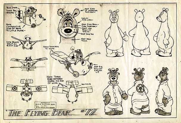 The Flying Bear - Court-métrage (1941) - SensCritique