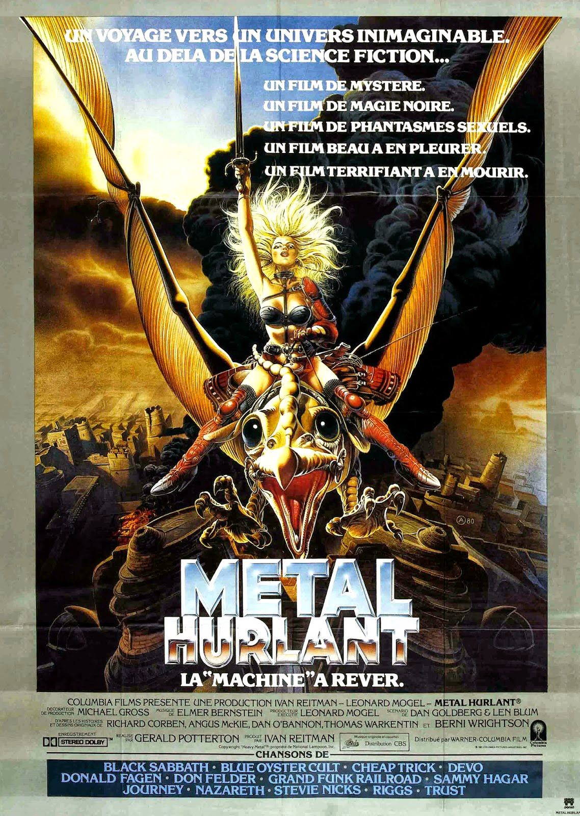 Métal hurlant - Long-métrage d'animation (1981) - SensCritique