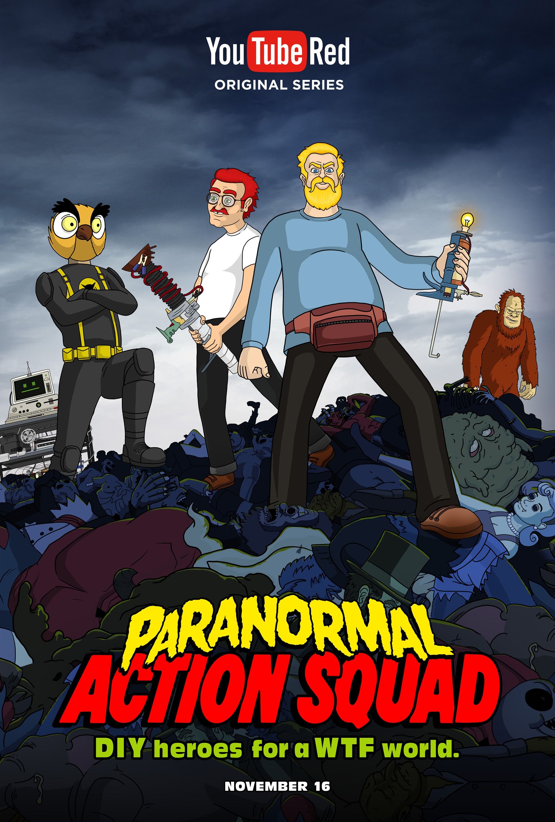 Paranormal Action Squad - Dessin animé (2016) - SensCritique