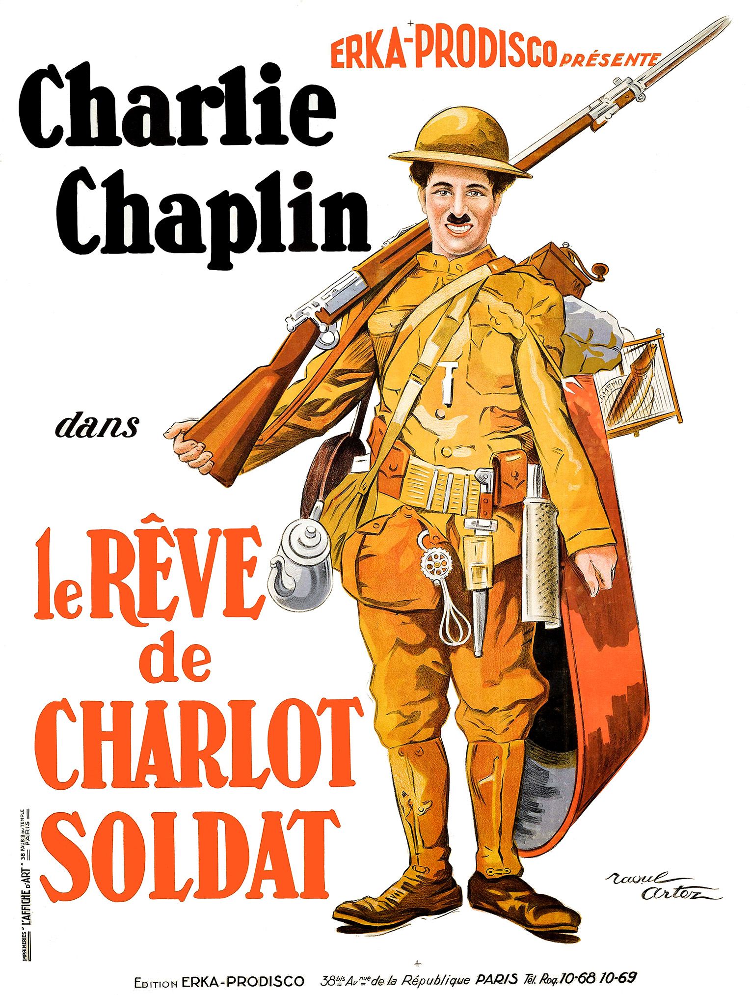 Affiches, posters et images de Charlot Soldat (1918) - SensCritique