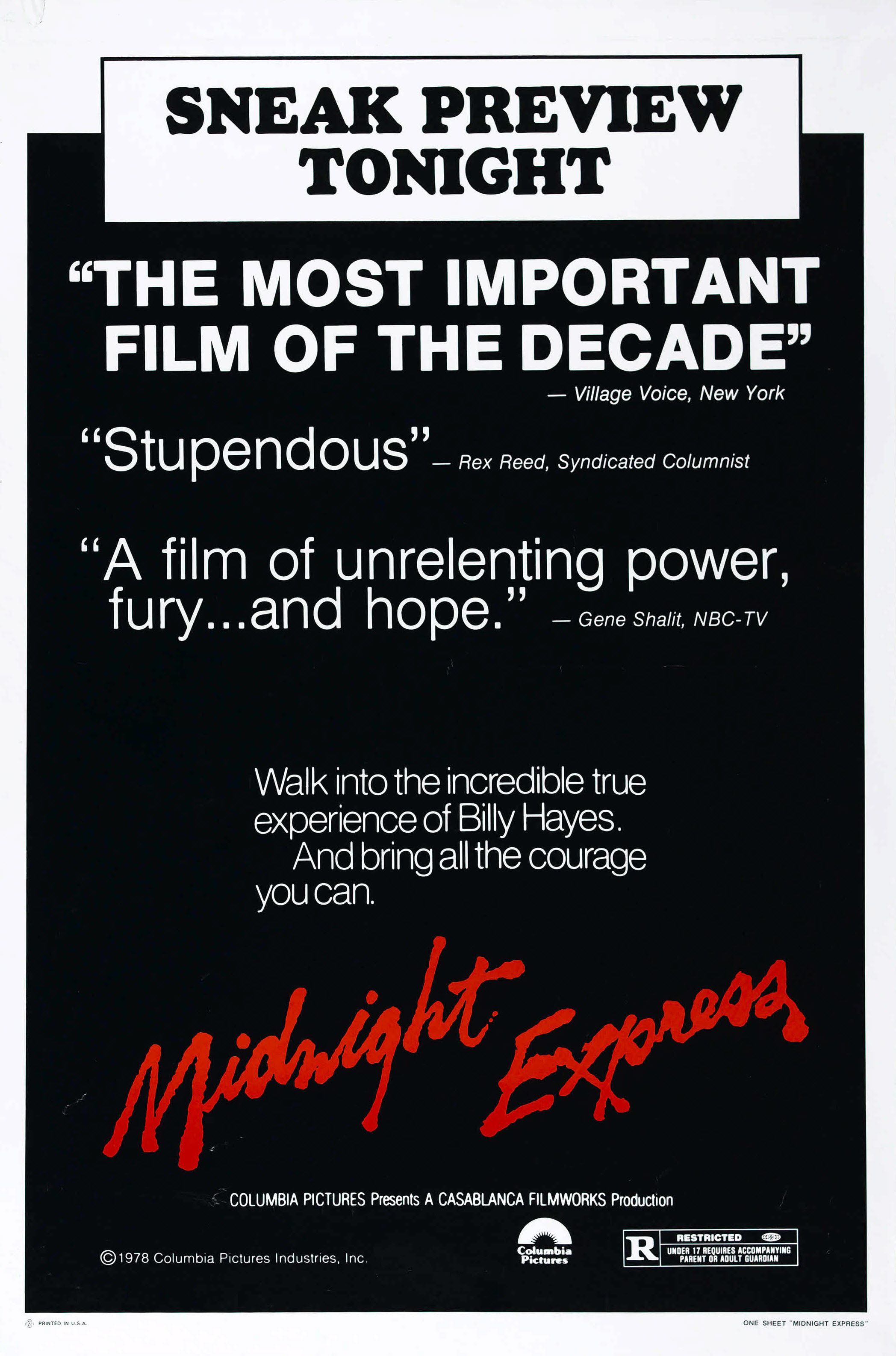Affiches, posters et images de Midnight Express (1978) - SensCritique
