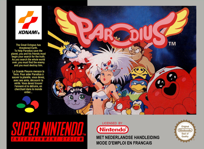 Parodius (1990) - Jeu vidéo - SensCritique