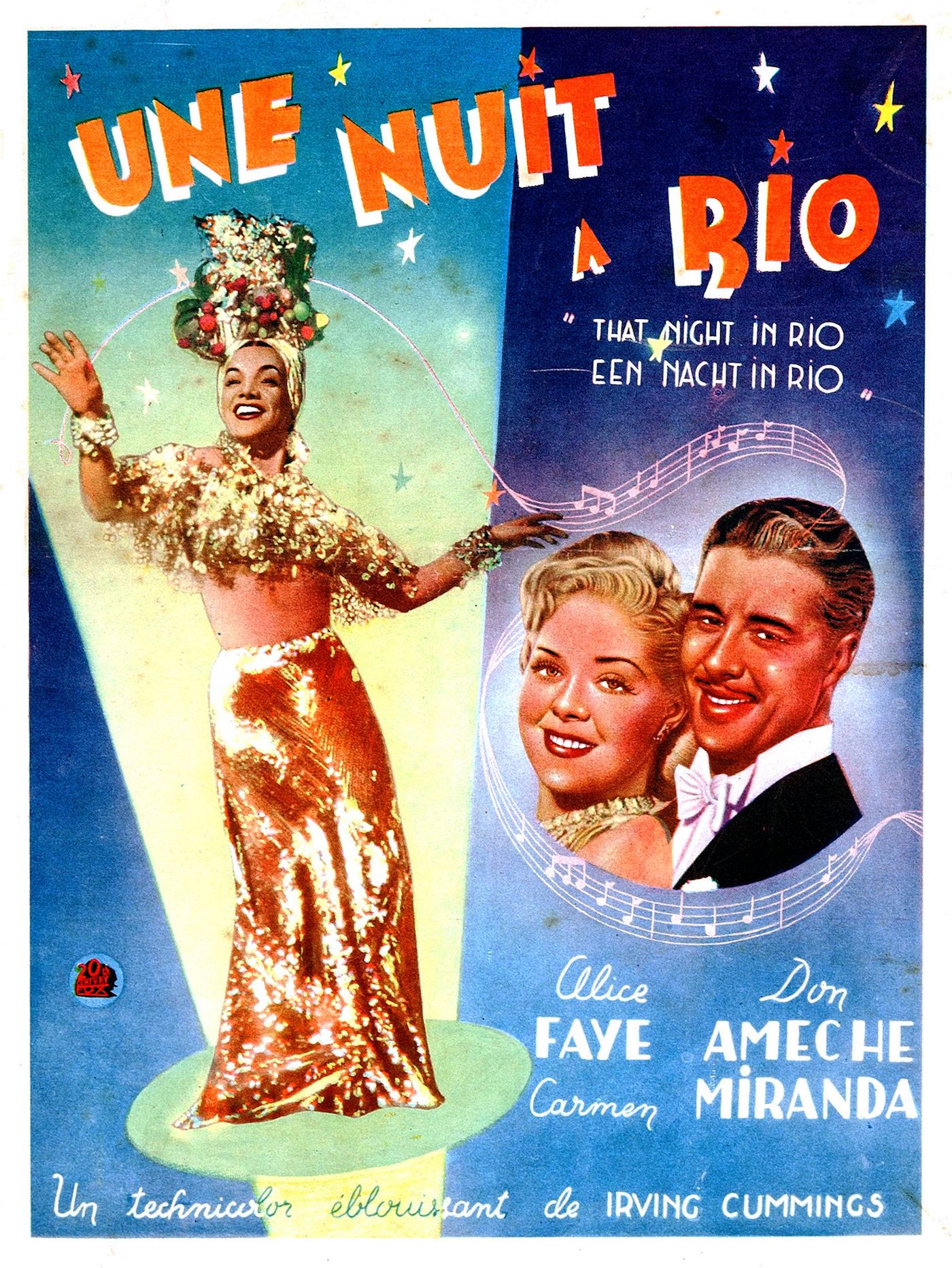Une nuit à Rio - Film (1941) - SensCritique