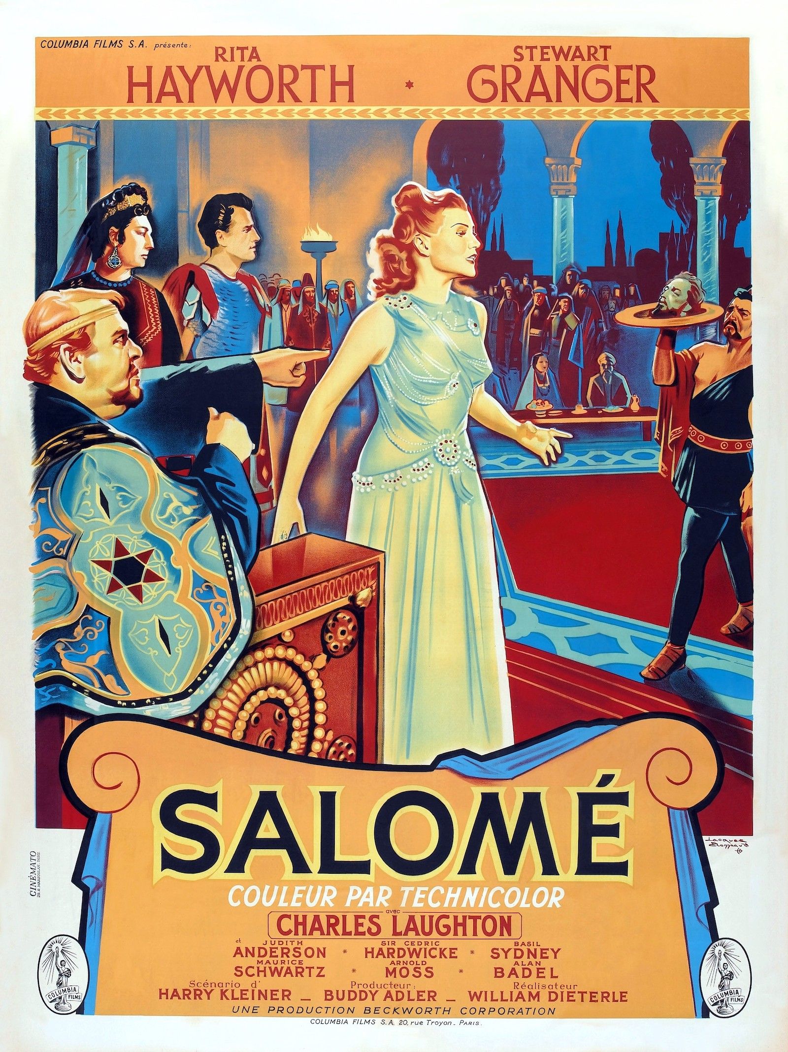 Affiches, posters et images de Salomé (1953) - SensCritique