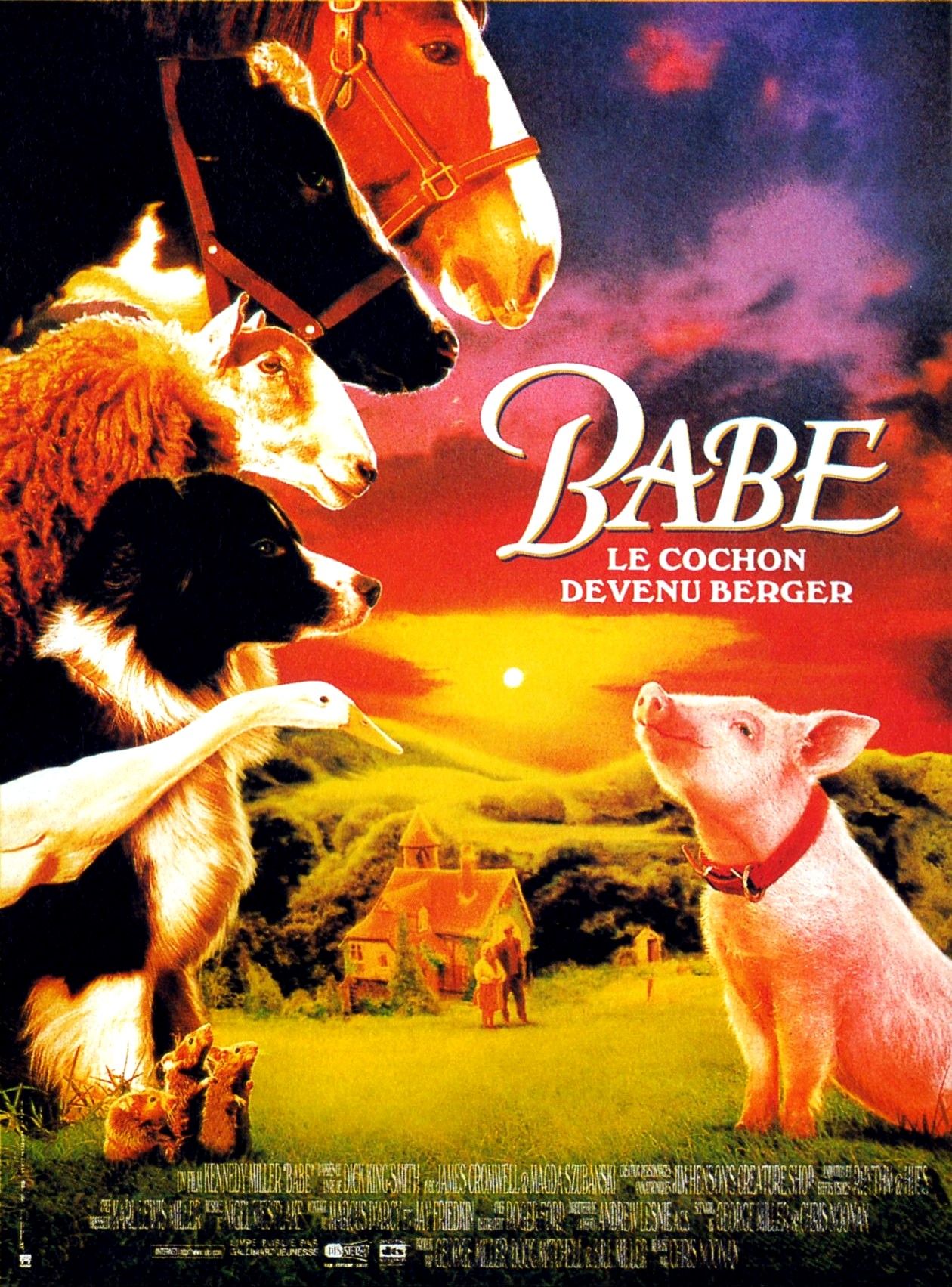 Babe, le cochon devenu berger - Film (1995) - SensCritique
