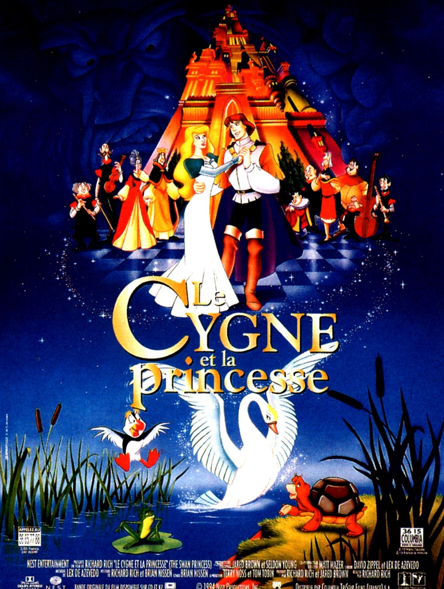 Le Cygne et la Princesse - Long-métrage d'animation (1994)