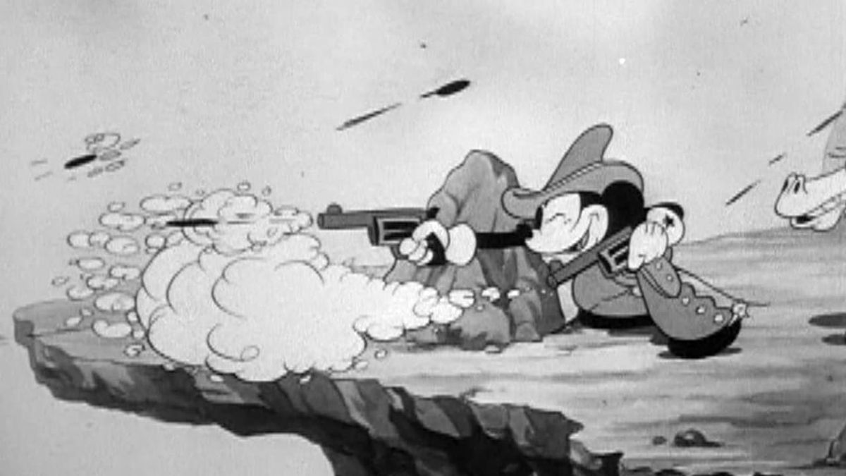 Mickey Cow-Boy - Court-métrage d'animation (1934) - SensCritique