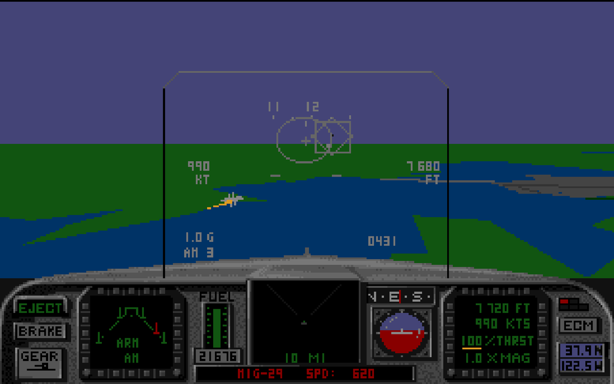 F/A-18 Interceptor (1988) - Jeu vidéo - SensCritique