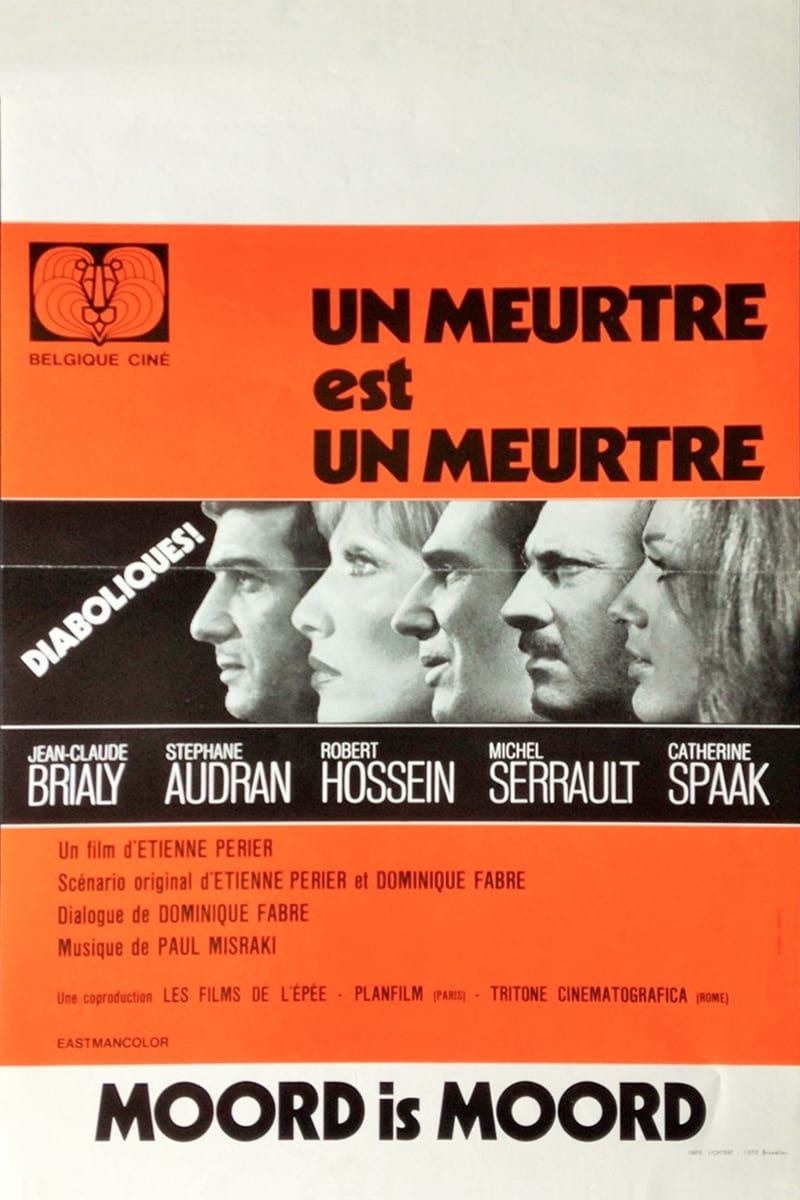 Images de Un meurtre est un meurtre (1972) - SensCritique Images de Un meurtre est un meurtre (1972) - SensCritique