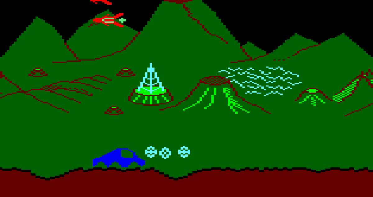 Moon Buggy (1983) - Jeu vidéo - SensCritique